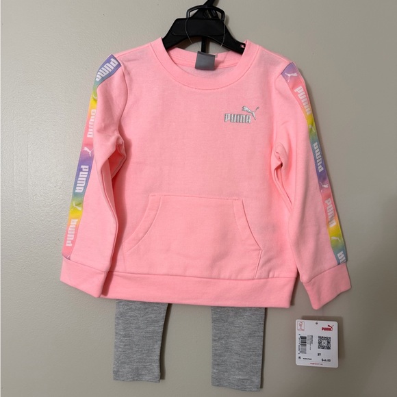 Puma | Matching Sets | Puma Toddlers 2piece Shirt Leggings Set | Poshmark